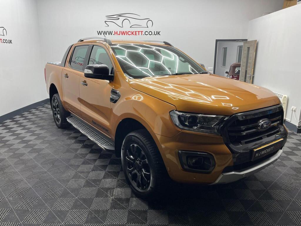 SOLD - Used FORD RANGER 2021 Orange in Holsworthy, Devon | H J Wickett & Co