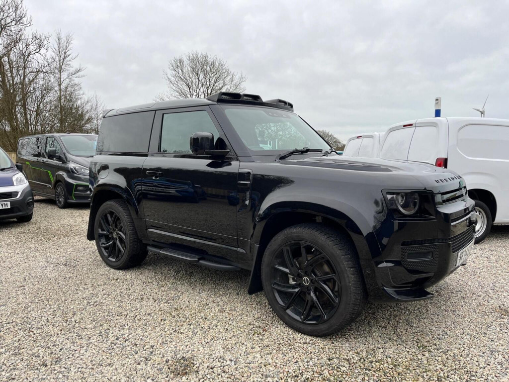 Used LAND ROVER DEFENDER 90 2024 Black for sale - £54995 +VAT in ...